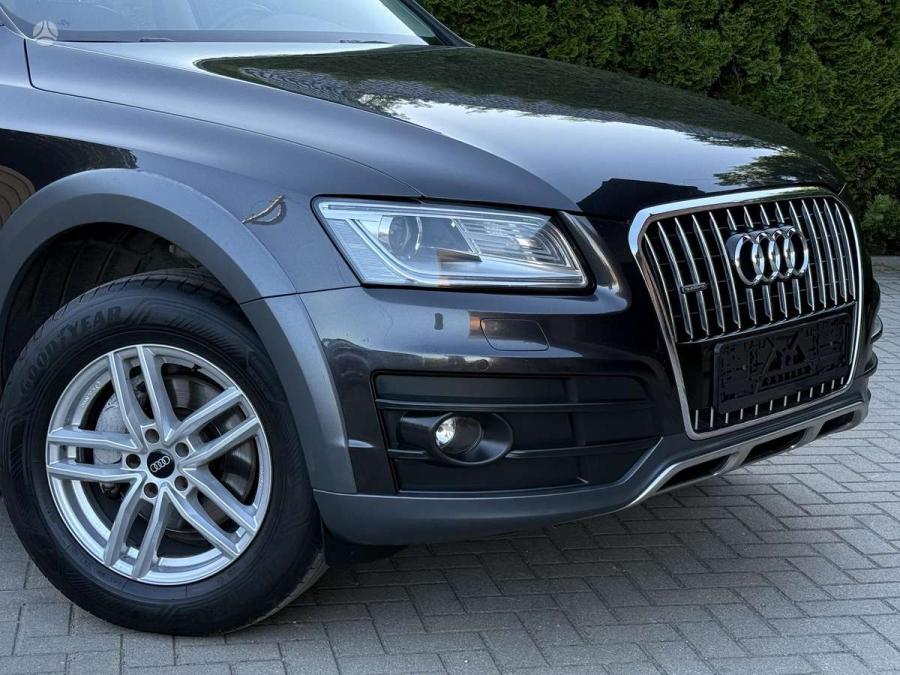 Grey Audi Q5 2016 in Jonava, with an engine capacity of 1.97 L and mileage of 246 thousand km for 13600 €, photo 14 on AUTOMOTO.COM.LV