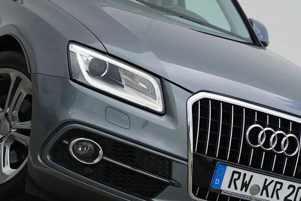 Pelēks Audi Q5 2016 Rīga, ar dzinēja tilpumu 2.00 L un nobraukumu 166 tūkst. km par 14900 €, foto 1 vietnē AUTOMOTO.COM.LV