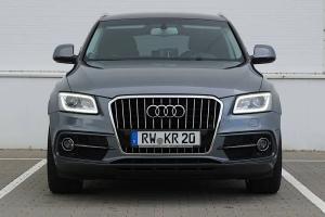 Grey Audi Q5 2016 in Riga, with an engine capacity of 2.00 L and mileage of 166 thousand km for 14900 €, photo 4 on AUTOMOTO.COM.LV
