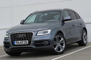 Grey Audi Q5 2016 in Riga, with an engine capacity of 2.00 L and mileage of 166 thousand km for 14900 €, photo 5 on AUTOMOTO.COM.LV