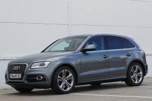 Grey Audi Q5 2016 in Riga, with an engine capacity of 2.00 L and mileage of 166 thousand km for 14900 €, photo 6 on AUTOMOTO.COM.LV