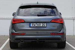 Grey Audi Q5 2016 in Riga, with an engine capacity of 2.00 L and mileage of 166 thousand km for 14900 €, photo 11 on AUTOMOTO.COM.LV