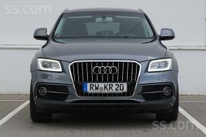 Grey Audi Q5 2016 in Riga, with an engine capacity of 2.00 L and mileage of 166 thousand km for 14900 €, photo 4 on AUTOMOTO.COM.LV