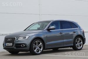 Grey Audi Q5 2016 in Riga, with an engine capacity of 2.00 L and mileage of 166 thousand km for 14900 €, photo 6 on AUTOMOTO.COM.LV