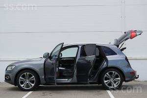 Grey Audi Q5 2016 in Riga, with an engine capacity of 2.00 L and mileage of 166 thousand km for 14900 €, photo 8 on AUTOMOTO.COM.LV
