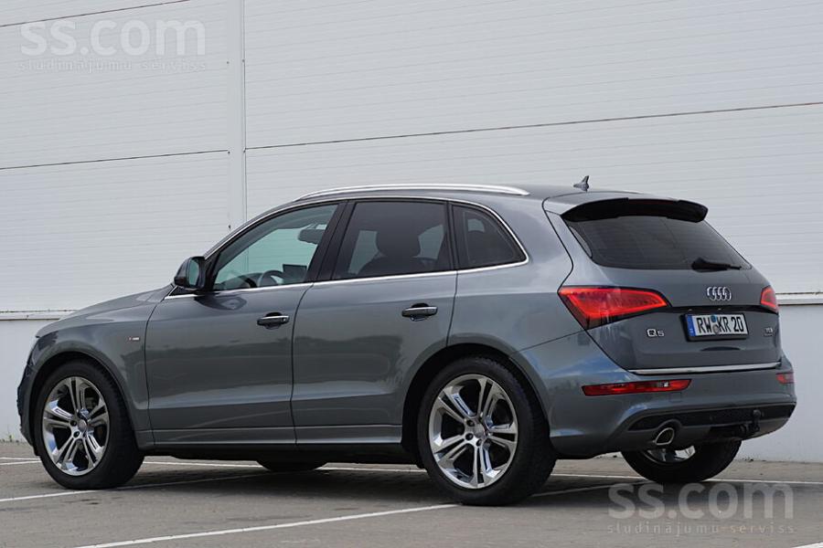 Grey Audi Q5 2016 in Riga, with an engine capacity of 2.00 L and mileage of 166 thousand km for 14900 €, photo 9 on AUTOMOTO.COM.LV
