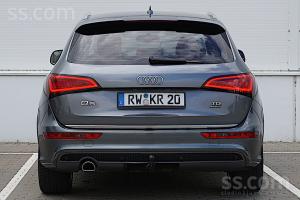 Grey Audi Q5 2016 in Riga, with an engine capacity of 2.00 L and mileage of 166 thousand km for 14900 €, photo 11 on AUTOMOTO.COM.LV