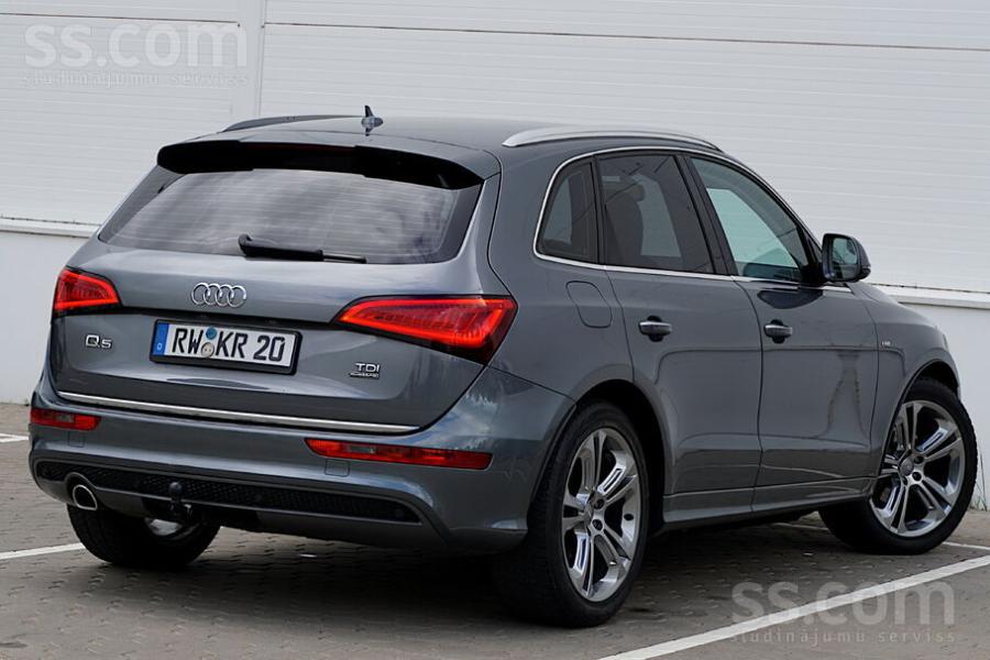 Grey Audi Q5 2016 in Riga, with an engine capacity of 2.00 L and mileage of 166 thousand km for 14900 €, photo 12 on AUTOMOTO.COM.LV