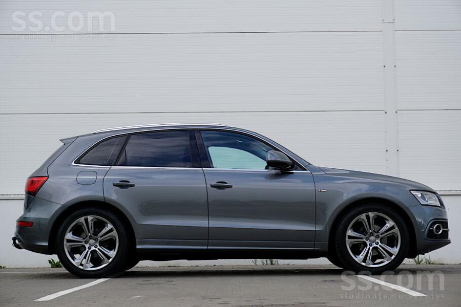 Grey Audi Q5 2016 in Riga, with an engine capacity of 2.00 L and mileage of 166 thousand km for 14900 €, photo 14 on AUTOMOTO.COM.LV