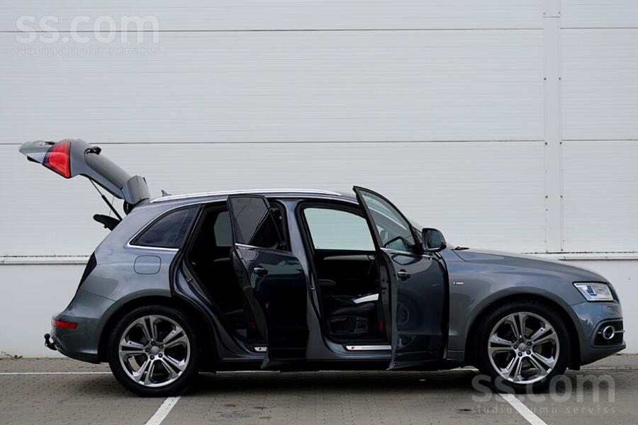 Grey Audi Q5 2016 in Riga, with an engine capacity of 2.00 L and mileage of 166 thousand km for 14900 €, photo 15 on AUTOMOTO.COM.LV