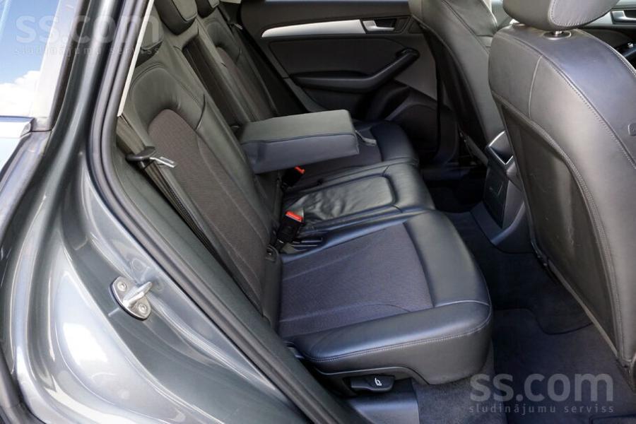 Grey Audi Q5 2016 in Riga, with an engine capacity of 2.00 L and mileage of 166 thousand km for 14900 €, photo 21 on AUTOMOTO.COM.LV