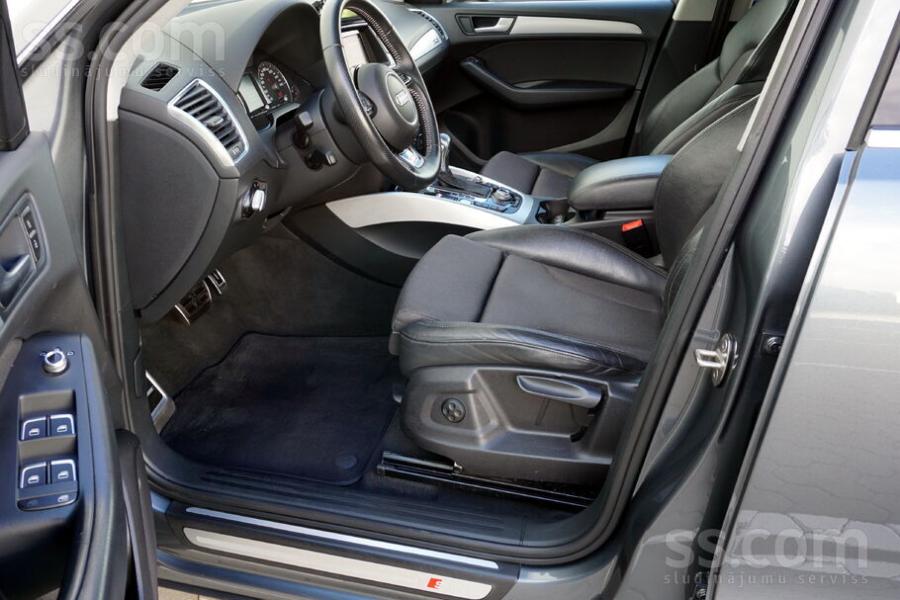 Grey Audi Q5 2016 in Riga, with an engine capacity of 2.00 L and mileage of 166 thousand km for 14900 €, photo 22 on AUTOMOTO.COM.LV