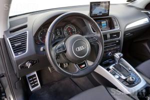Grey Audi Q5 2016 in Riga, with an engine capacity of 2.00 L and mileage of 166 thousand km for 14900 €, photo 24 on AUTOMOTO.COM.LV