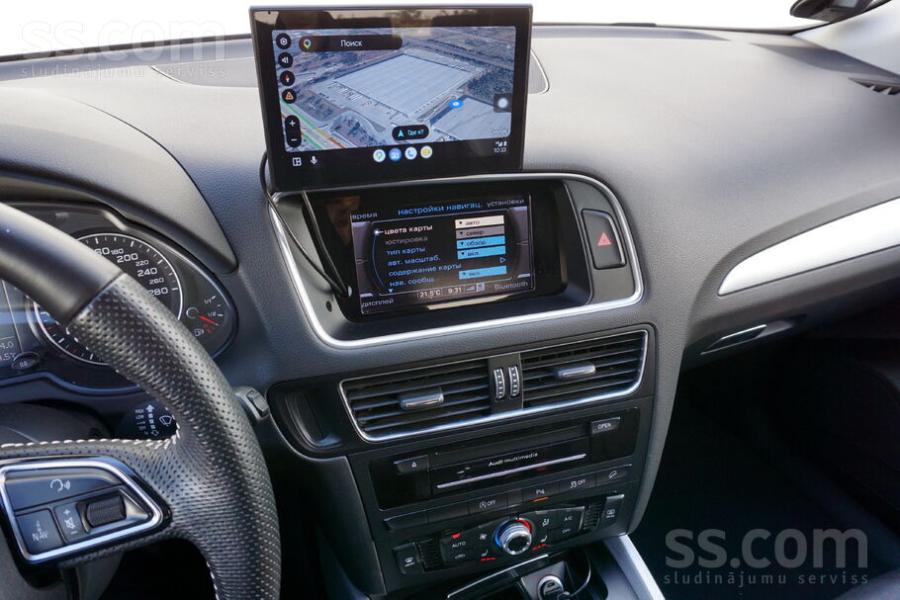 Grey Audi Q5 2016 in Riga, with an engine capacity of 2.00 L and mileage of 166 thousand km for 14900 €, photo 28 on AUTOMOTO.COM.LV