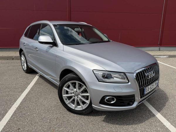 Grey Audi Q5 2016 in Kaunas, with an engine capacity of 2.97 L and mileage of 270 thousand km for 13900 €, photo 2 on AUTOMOTO.COM.LV