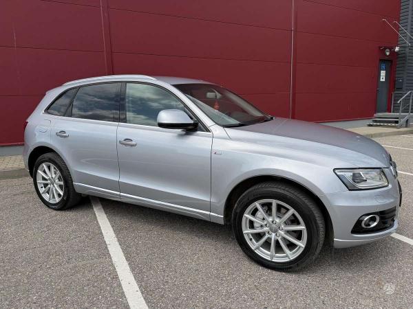 Grey Audi Q5 2016 in Kaunas, with an engine capacity of 2.97 L and mileage of 270 thousand km for 13900 €, photo 4 on AUTOMOTO.COM.LV