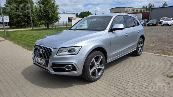 Pelēks Audi Q5 2016 Limbaži, ar dzinēja tilpumu 2.00 L un nobraukumu 356 tūkst. km par 9650 €, foto 1 vietnē AUTOMOTO.COM.LV
