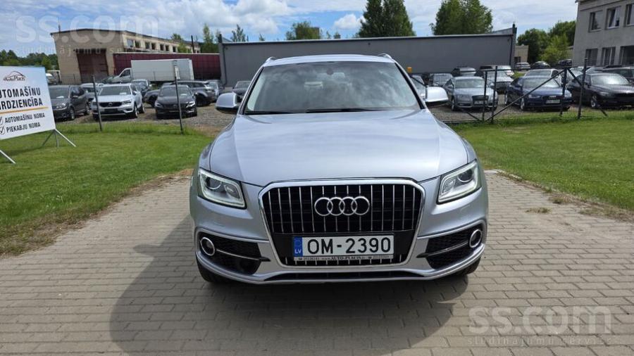 Pelēks Audi Q5 2016 Limbaži, ar dzinēja tilpumu 2.00 L un nobraukumu 356 tūkst. km par 9650 €, foto 3 vietnē AUTOMOTO.COM.LV