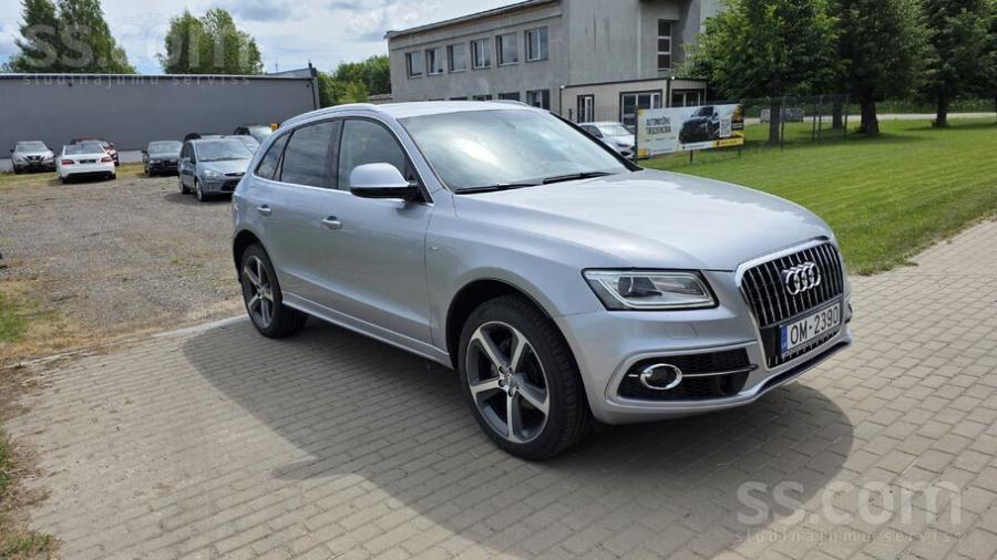 Pelēks Audi Q5 2016 Limbaži, ar dzinēja tilpumu 2.00 L un nobraukumu 356 tūkst. km par 9650 €, foto 4 vietnē AUTOMOTO.COM.LV