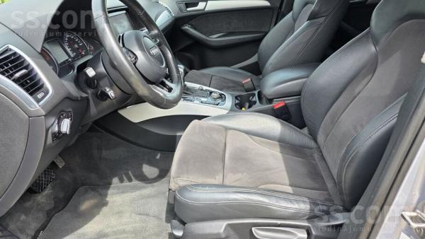 Pelēks Audi Q5 2016 Limbaži, ar dzinēja tilpumu 2.00 L un nobraukumu 356 tūkst. km par 9650 €, foto 9 vietnē AUTOMOTO.COM.LV