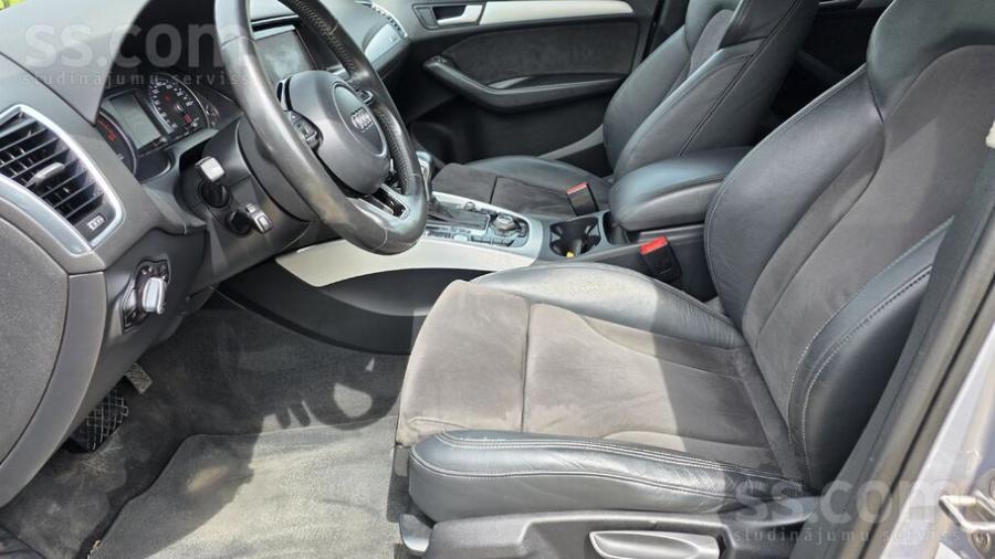 Pelēks Audi Q5 2016 Limbaži, ar dzinēja tilpumu 2.00 L un nobraukumu 356 tūkst. km par 9650 €, foto 10 vietnē AUTOMOTO.COM.LV