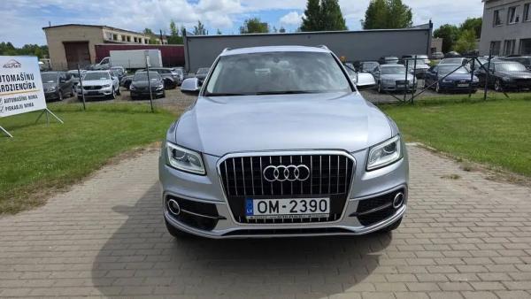 Grey Audi Q5 2016 in Riga, with an engine capacity of 2.00 L and mileage of 356 thousand km for 9650 €, photo 2 on AUTOMOTO.COM.LV