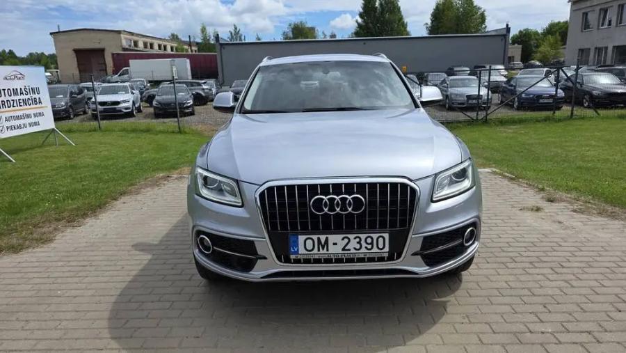 Pelēks Audi Q5 2016 Rīga, ar dzinēja tilpumu 2.00 L un nobraukumu 356 tūkst. km par 9650 €, foto 3 vietnē AUTOMOTO.COM.LV