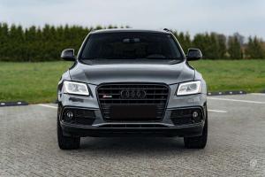Grey Audi Q5 2016 in Klaipeda, with an engine capacity of 3.00 L and mileage of 220 thousand km for 14500 €, photo 4 on AUTOMOTO.COM.LV