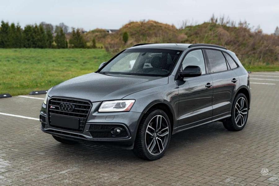 Grey Audi Q5 2016 in Klaipeda, with an engine capacity of 3.00 L and mileage of 220 thousand km for 14500 €, photo 13 on AUTOMOTO.COM.LV