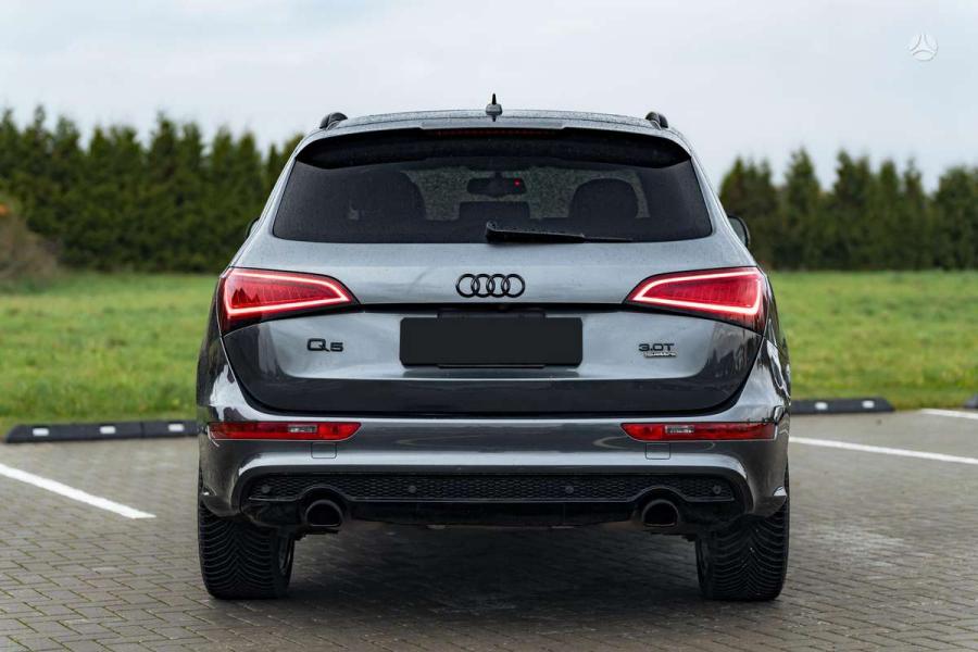 Grey Audi Q5 2016 in Klaipeda, with an engine capacity of 3.00 L and mileage of 220 thousand km for 14500 €, photo 14 on AUTOMOTO.COM.LV