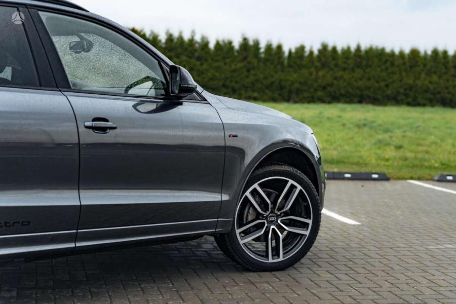 Grey Audi Q5 2016 in Klaipeda, with an engine capacity of 3.00 L and mileage of 220 thousand km for 14500 €, photo 18 on AUTOMOTO.COM.LV
