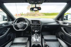 Grey Audi Q5 2016 in Klaipeda, with an engine capacity of 3.00 L and mileage of 220 thousand km for 14500 €, photo 30 on AUTOMOTO.COM.LV