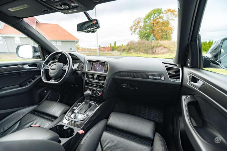 Grey Audi Q5 2016 in Klaipeda, with an engine capacity of 3.00 L and mileage of 220 thousand km for 14500 €, photo 31 on AUTOMOTO.COM.LV