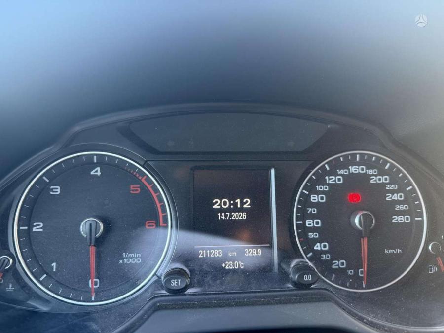 Grey Audi Q5 2016 in Alytus, with an engine capacity of 1.97 L and mileage of 211 thousand km for 14900 €, photo 10 on AUTOMOTO.COM.LV