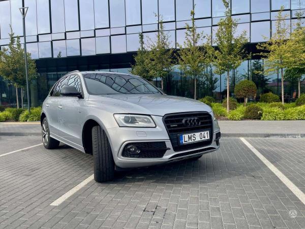 Pelēks Audi Q5 2016 Viļņa, ar dzinēja tilpumu 2.97 L un nobraukumu 232 tūkst. km par 16499 €, foto 1 vietnē AUTOMOTO.COM.LV