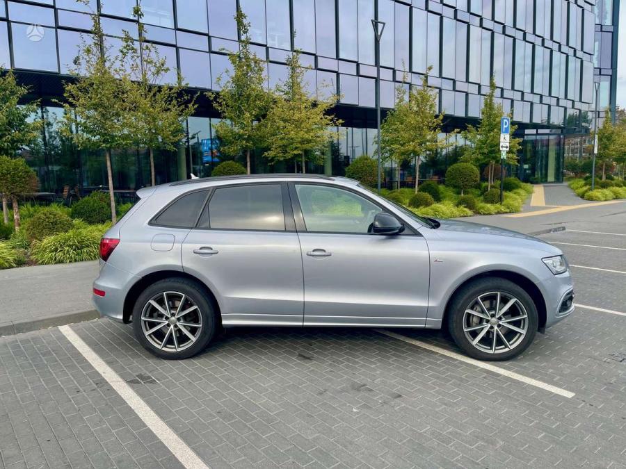 Pelēks Audi Q5 2016 Viļņa, ar dzinēja tilpumu 2.97 L un nobraukumu 232 tūkst. km par 16499 €, foto 5 vietnē AUTOMOTO.COM.LV