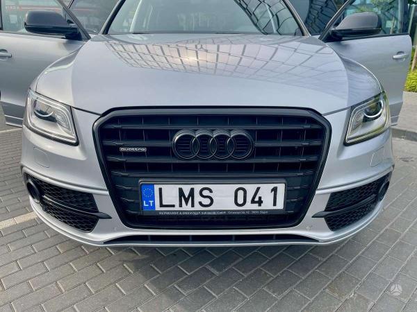 Pelēks Audi Q5 2016 Viļņa, ar dzinēja tilpumu 2.97 L un nobraukumu 232 tūkst. km par 16499 €, foto 11 vietnē AUTOMOTO.COM.LV