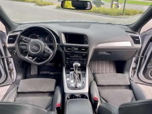 Pelēks Audi Q5 2016 Viļņa, ar dzinēja tilpumu 2.97 L un nobraukumu 232 tūkst. km par 16499 €, foto 16 vietnē AUTOMOTO.COM.LV
