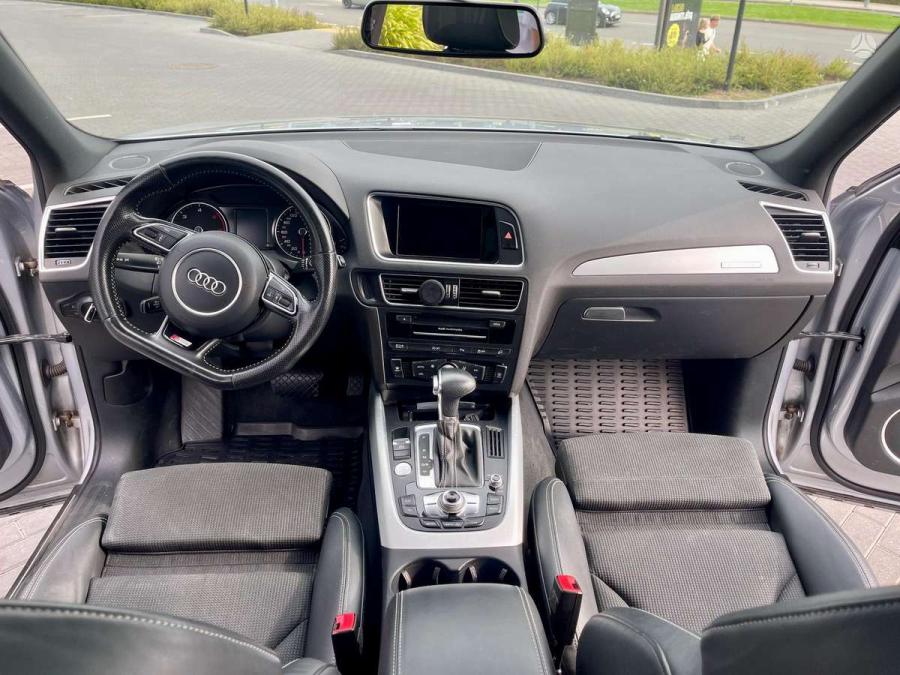 Pelēks Audi Q5 2016 Viļņa, ar dzinēja tilpumu 2.97 L un nobraukumu 232 tūkst. km par 16499 €, foto 16 vietnē AUTOMOTO.COM.LV