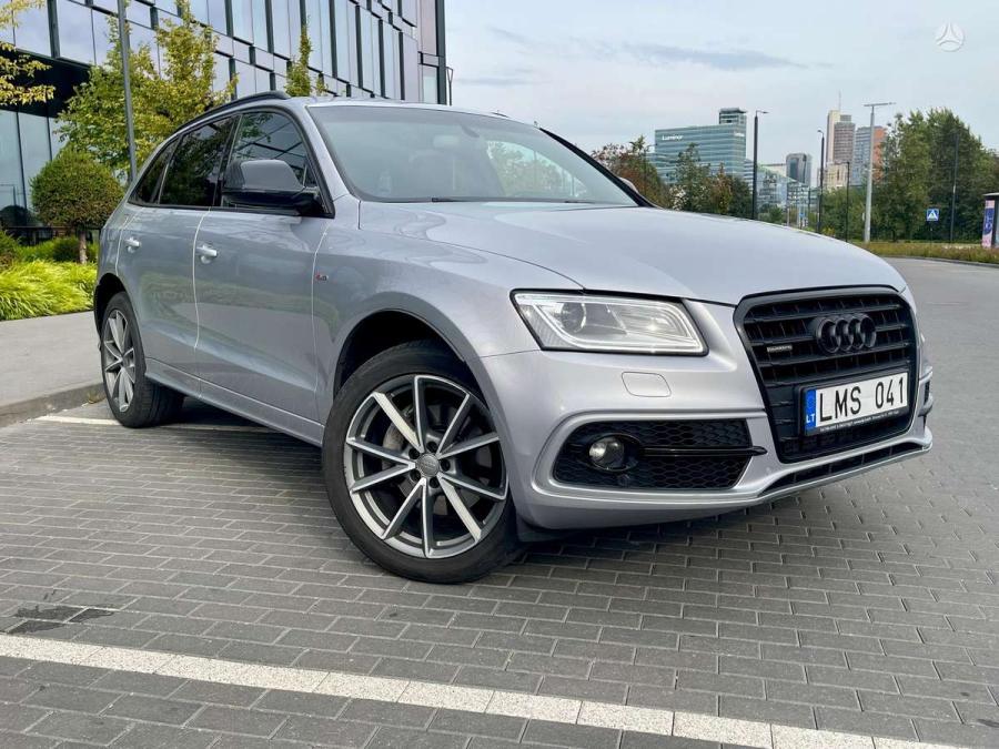 Pelēks Audi Q5 2016 Viļņa, ar dzinēja tilpumu 2.97 L un nobraukumu 232 tūkst. km par 16499 €, foto 27 vietnē AUTOMOTO.COM.LV