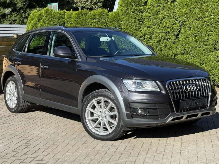 Grey Audi Q5 2016 in Jonava, with an engine capacity of 1.97 L and mileage of 219 thousand km for 14250 €, photo 6 on AUTOMOTO.COM.LV