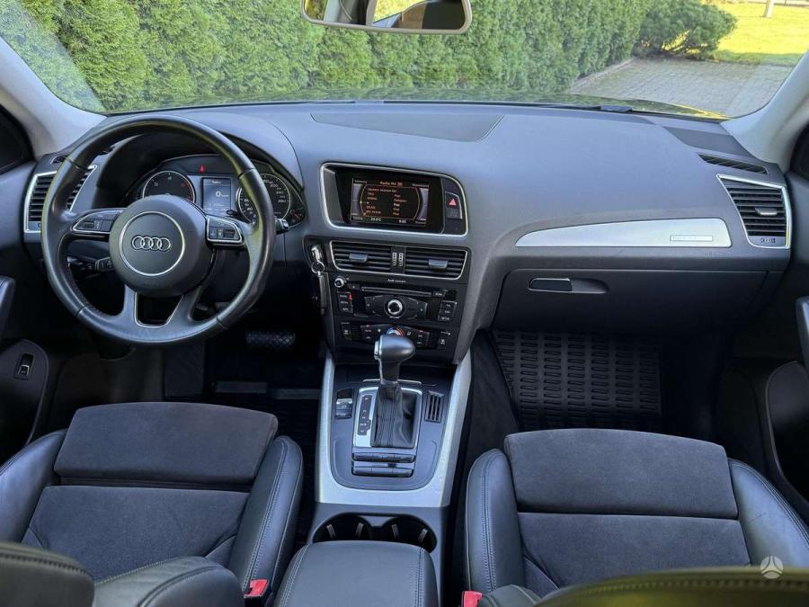 Grey Audi Q5 2016 in Jonava, with an engine capacity of 1.97 L and mileage of 219 thousand km for 14250 €, photo 20 on AUTOMOTO.COM.LV