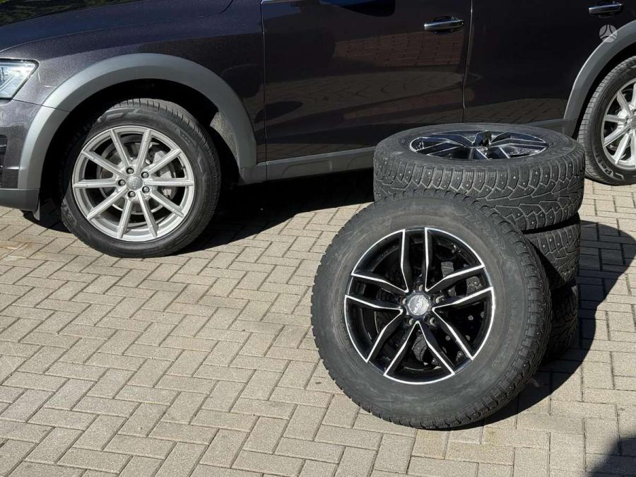 Grey Audi Q5 2016 in Jonava, with an engine capacity of 1.97 L and mileage of 219 thousand km for 14250 €, photo 31 on AUTOMOTO.COM.LV