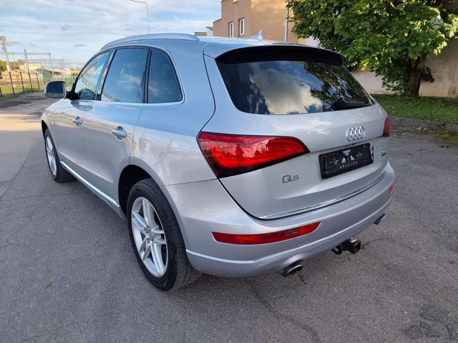 Pelēks Audi Q5 2016 Šauļi, ar dzinēja tilpumu 2.00 L un nobraukumu 292 tūkst. km par 8900 €, foto 7 vietnē AUTOMOTO.COM.LV