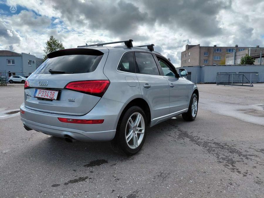 Grey Audi Q5 2016 in Klaipeda, with an engine capacity of 2.00 L and mileage of 226 thousand km for 11500 €, photo 7 on AUTOMOTO.COM.LV
