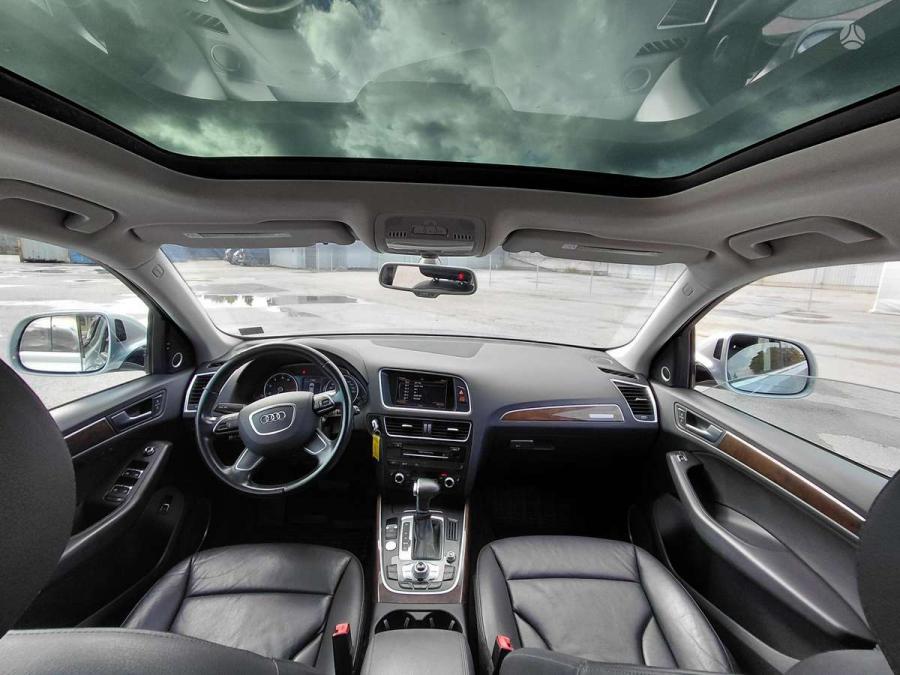 Grey Audi Q5 2016 in Klaipeda, with an engine capacity of 2.00 L and mileage of 226 thousand km for 11500 €, photo 10 on AUTOMOTO.COM.LV