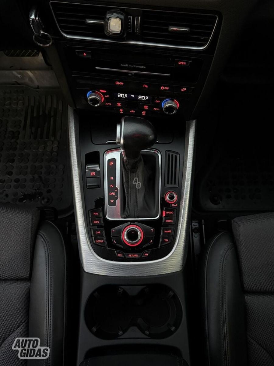 Grey Audi Q5 2016 in Vilnius, with an engine capacity of 2.00 L and mileage of 257 thousand km for 15200 €, photo 9 on AUTOMOTO.COM.LV