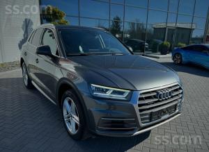 Grey Audi Q5 2017 in Vilnius, with an engine capacity of 2.00 L and mileage of 251 thousand km for 21499 €, photo 1 on AUTOMOTO.COM.LV