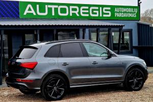 Grey Audi Q5 2017 in Kretinga, with an engine capacity of 3.00 L and mileage of 99 thousand km for 16299 €, photo 6 on AUTOMOTO.COM.LV