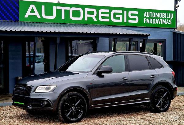 Grey Audi Q5 2017 in Kretinga, with an engine capacity of 3.00 L and mileage of 99 thousand km for 16299 €, photo 7 on AUTOMOTO.COM.LV